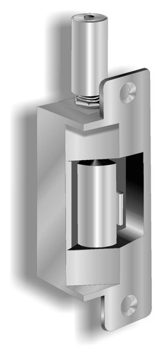 24Vdc Electric Strike With Lbmlcm Latchbolt Monitor Bright Brass Finish ...