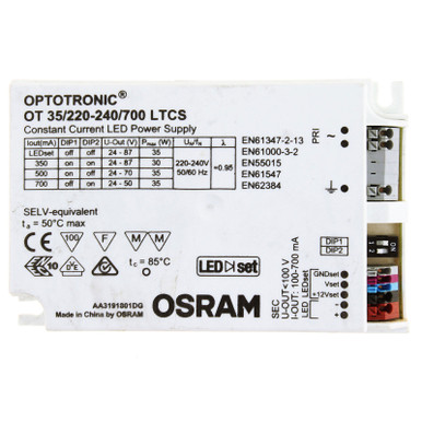 Osram Optotronic Ot 35/220-240/700 Ltcs Constant Current Led Driver ...