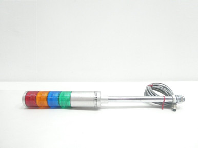 Patlite Lme-402Ul Blue Amber Red Green Stack Light Assembly 0.3A 24V-Ac ...