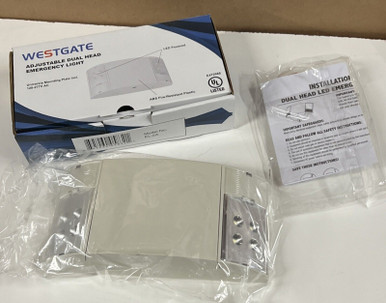 (6-Pack) Westgate El-2A Dual Head Led Emergency Battery Backup Led ...