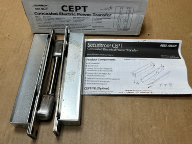 Securitron Cept-10 Electric Power Transfer Concealed 10 Wire Us32D Door ...