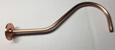Gooseneck For Rlm 1/2" Rigid Pipe Length 23" Agb101 Agb-101 Satin ...