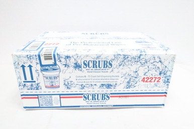 Box Of 6 Scrubs In-A-Bucket 42272 72 Count Self-Dispensing Buckets ...