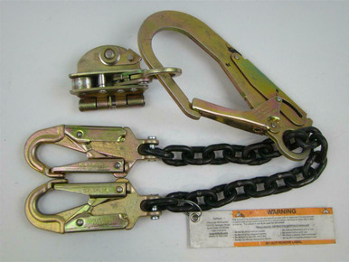 Falltech Rebar Positioning Lanyard 2.5" Gate Opening & 5/8" Rope Grab ...