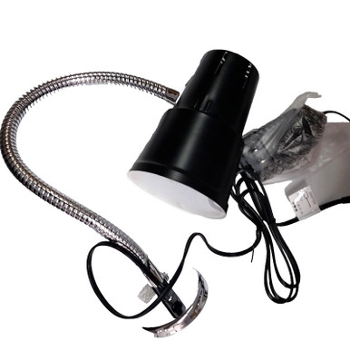 Lumapro 33Hp80 Led Gooseneck Task Light Black 5.5W 18 With Magnetic ...