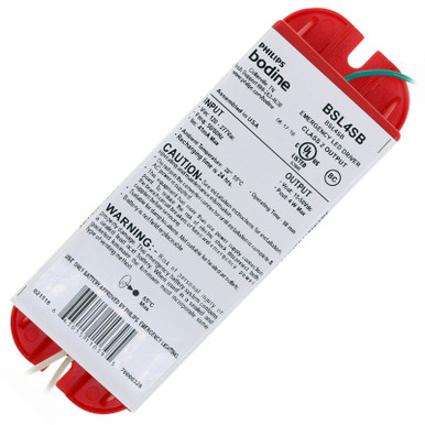 Bodine Bsl4Sb Emergency Led Driver, 4W 15-50Vdc, 120-277V Input ...