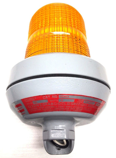 Vdas/A Amber 3/4" Strobe Visual Warning Indicator 120 Volt 12 Watt ...