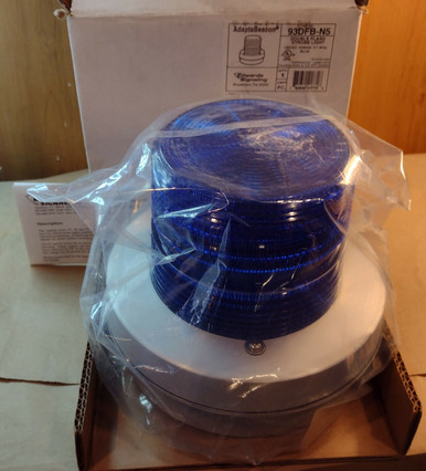 Edwards Signaling Adaptabeacon 93Dfb-N5 Blue Double Flash Strobe Light ...