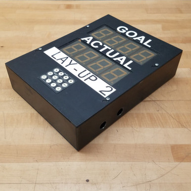 American Led Gible Af-2720-100, 2X4 Digit Production Pace Timer ...