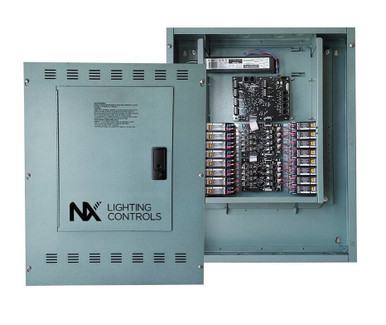 Hubbell Nx Lighting Control Panel V2, 16 Relay Capacity, 16 Dimming ...