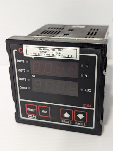 Chromalox 2104-Ao100 Digital Temperature Controller Panel Mount Module ...