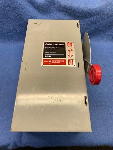 Cutler Hammer Dh221Ngk 30 Amp Heavy Duty Fusible Safety Switch, 240V, 2 ...