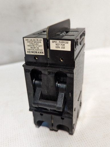 Heinemann Cd2-A2A3-Du Specialty Circuit Breaker, 1A 240Vac Delay:1 ...
