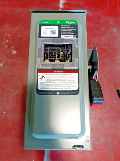 Schneider / Square D Vhu361Rb 30A Safety Switch Heavy Duty, 600V 50 ...