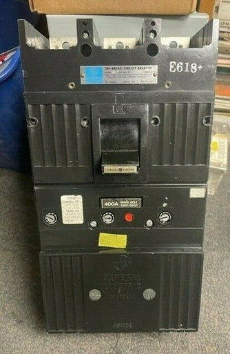 Ge Tri-Break Circuit Breaker Tb 43 F 400 Amp Trip, W/ Ak6A Fuses ...