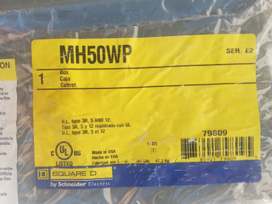 Square D Mh50Wp For Nq & Nf Panel Board 3R Enclosure Box - Industrial Lynx