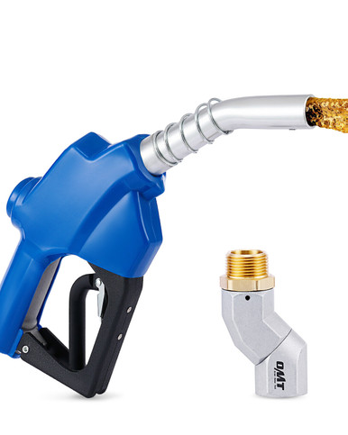Omt Automatic Fuel Nozzle 1" Npt Auto Shutoff Hose Nozzle W 360 ...