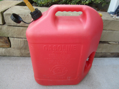 Blitz 6 Gallon + 16Oz Vented Gas Fuel Can With Flex Spout 11841 ...