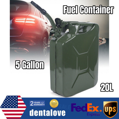 5 Gallon Gas Can 20L Fuel Container Emergency Backup Diesel Tank Fuel ...