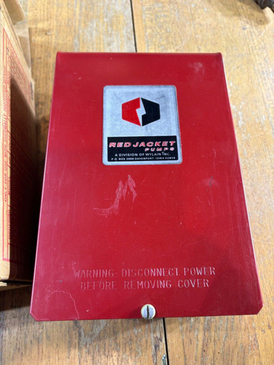 Nib Red Jacket 809-048 1/2Hp Pump Control Box Without Capacitor ...