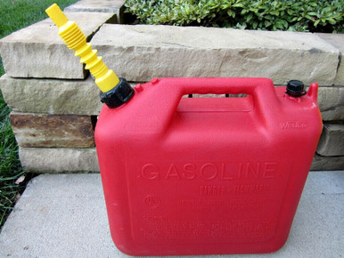 Wedco 5 Gallon Vented Gas Fuel Can & Flex Spout W520 - Industrial Lynx