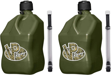 Vp Racing Fuels 5-Gallon Square Fuel Container Camo & 14" Standard Hose ...