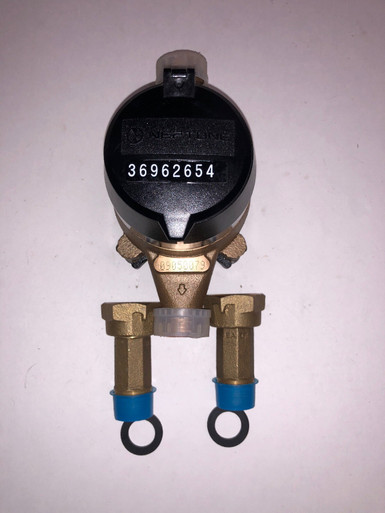 Neptune 5/8X3/4 T-10 Direct Read Water Meter Nsf61 And Couplings ...