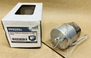 Ffr255C Fast Fill Systems Matrix Flatface Receiver W/ Cap Clear Fuel ...
