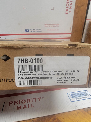 Opw 7Hb-0100, Pressure Activated High Flow Diesel Nozzle, 1" Npt Inlet ...