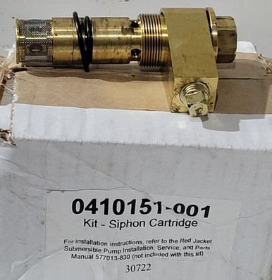 Red Jacket 4" Quantum Variable Speed Stp Syphon Cartridge Kit Veeder ...