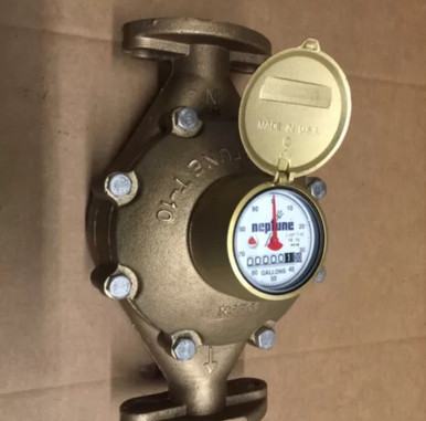 Neptune 11/2 T-10 Water Meter Direct Reading - Industrial Lynx