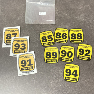 Dresser Wayne Ovation 85-94 Octane Decal Set - Industrial Lynx