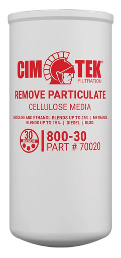 Cim-Tek High Flow Spin-On Fuel Dispenser Filter - Cim80030 - Industrial ...