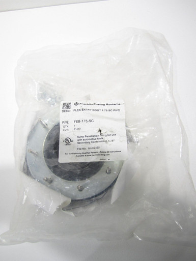 Feb-175-Sc Apt 1.75" Flexible Entry Boot For Xp-175-Sc Flex Pipe ...