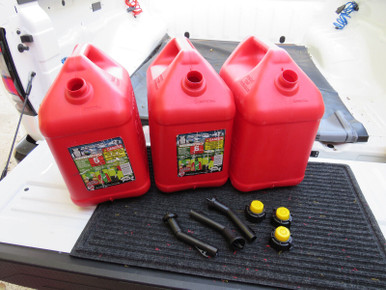 (3 Pack) Blitz Pre-Ban 5 Gallon Gas Can - Industrial Lynx