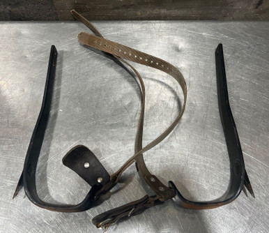 Buckingham Model 9747 Right & Left Tree Pole Climbing Spikes Set ...