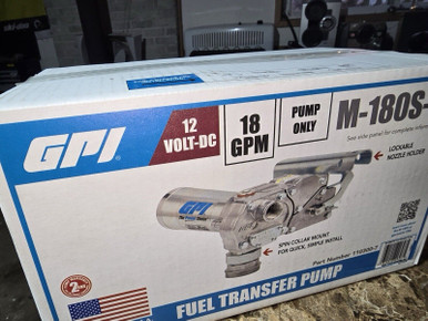 Gpi 12 Volt Fuel Pump, 18 Gpm Brand Unopened - Industrial Lynx