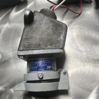 Crouse Hinds Power Mate Receptacle Cdr3023 30 Amp 2 Wire 3 Pole ...