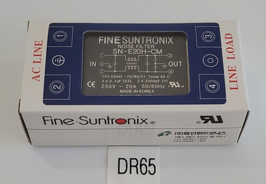 Fine Suntronix Sn-E20H-Cm 250V 20A Noise Filter - Industrial Lynx
