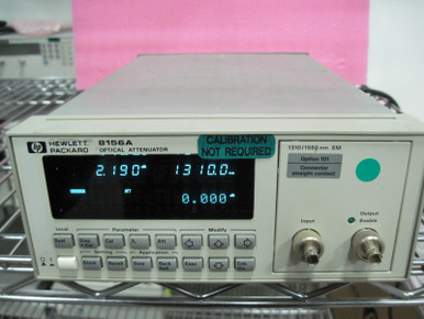 8156A With Option 101 Hp Optical Attenuator - Industrial Lynx