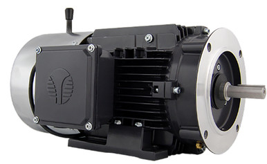 Techtop Aluminum Electric Motor 1 Hp 3600 Rpm 3-Ph 230/460 Volt 56C ...