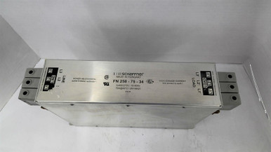 Schaffner Fn258-75-34 Power Line Filter 3X480/275V/50-60 Hz ...