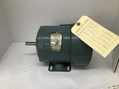 Reliance P56G3005M-Et 1/3Hp 230/460V 1800 Rpm 4P 3Ph K56 60Hz Tefc Ac ...