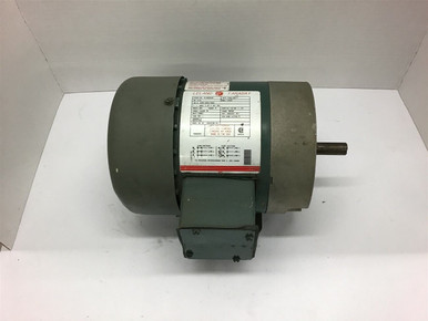 Leland Faraday M-6250E 1/2 Hp Ac Motor 208-230/460 Volts 1800 Rpm 4P 56 ...