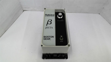 Boston Gear Rb1 S Ratiotrol Dc Motor Controller 90 Vdc Armature 50 Vdc ...