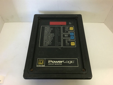 Square D Cm-2350 Power Logic Circuit Monitor 100 Vac - 264 Vac ...