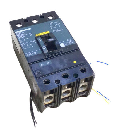 Square D Kal361751380 3-Pole Circuit Breaker 175A 600Vac 3-Phase Feed ...