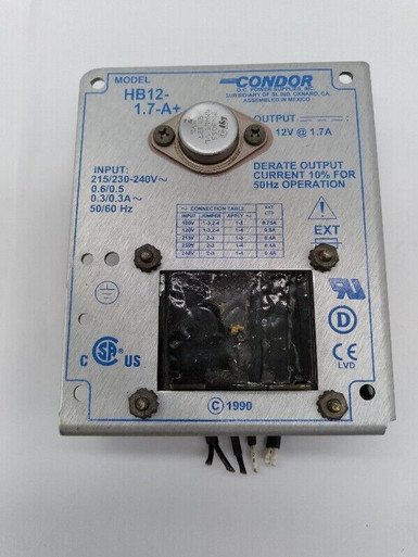 Condor Hb12-1.7-A+ Dc Power Supply - Industrial Lynx