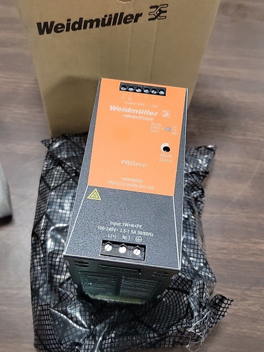 Weidmuller 1469490000 Ac/Dc Din Rail Power Supply Unit Fnob ...