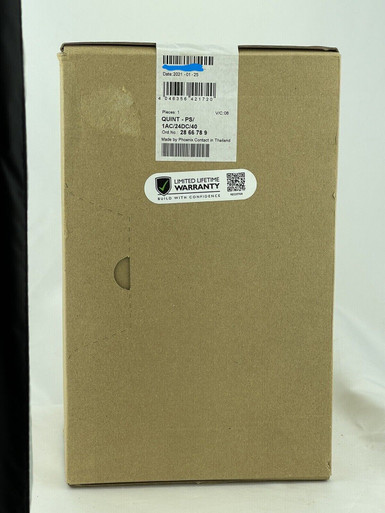 Phoenix Contact 2866789 Quint-Ps/1Ac/24Dc/40 Ac/Dc Din Rail Power ...